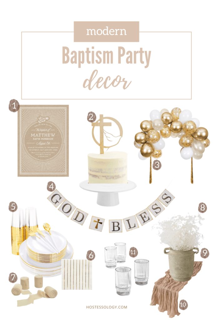 How to Style a Baptism Party - hostessology