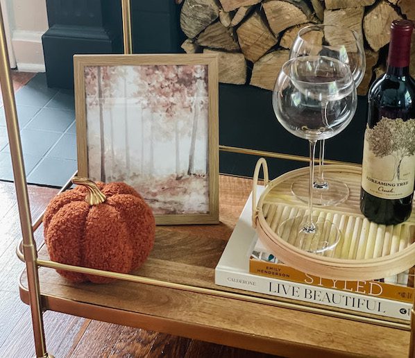 Fall Bar Cart Inspiration: 5 Seasonal Updates You Can Easily Make ...